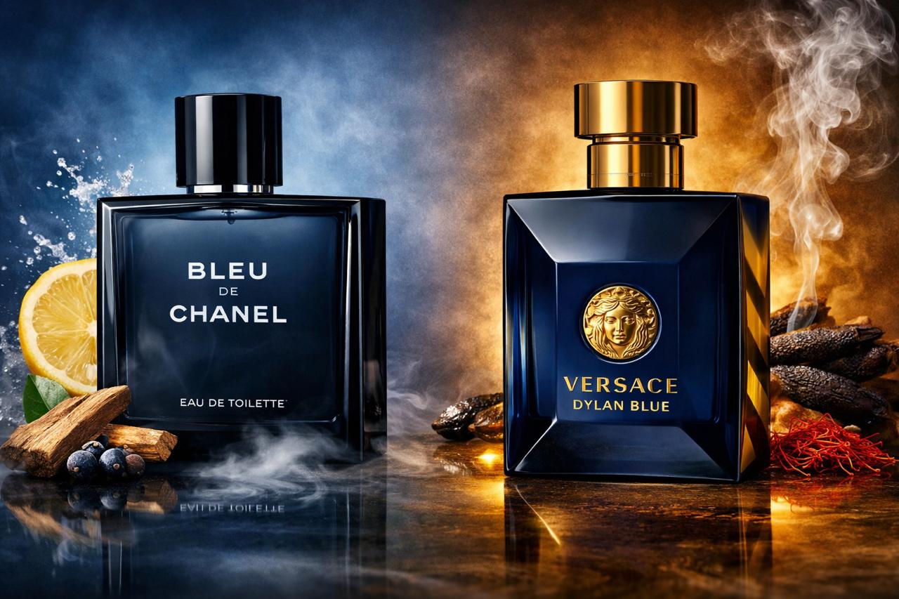 Versace Dylan Blue EDT و Bleu de Chanel EDT مقارنة شاملة بين – O2morny.com