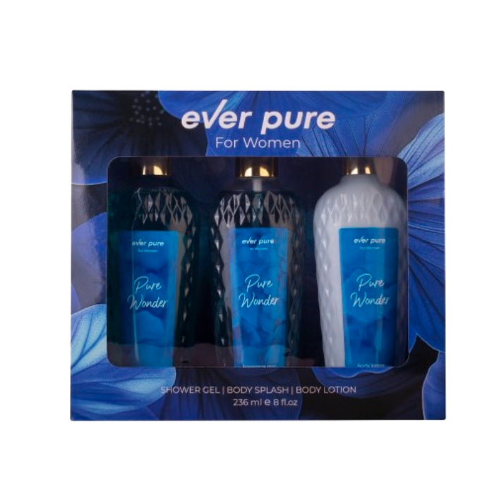 Ever Pure Pure Wonder Set For Women Shower Gel 236ml + Body Splash 236 ...
