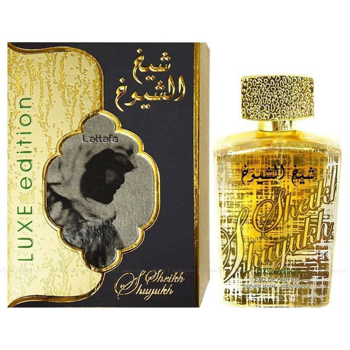 Lattafa Halal Sheikh Al Shuyukh Gold Luxe Edition Eau De Parfum For Un ...
