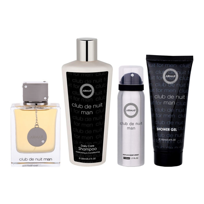 Armaf Club De Nuit Set For Men 4 Piece | O2morny.com